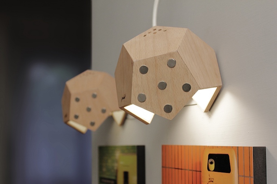 This fully customisable modular lamp fits the user's unique style ... This fully customisable modular lamp fits the user's unique style ...