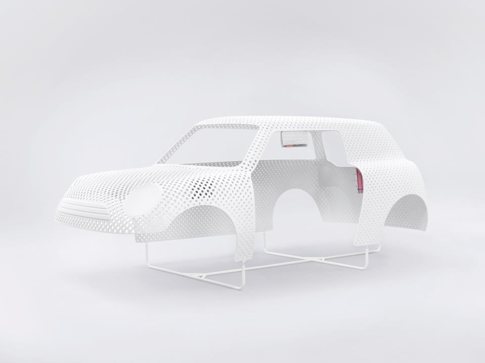 MINI transforms car parts into art at Milan2012 | Design Indaba