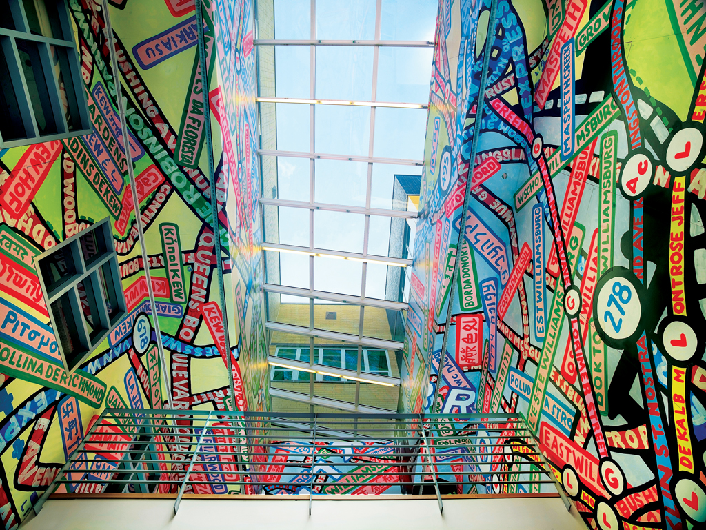 Paula Scher mural | Design Indaba