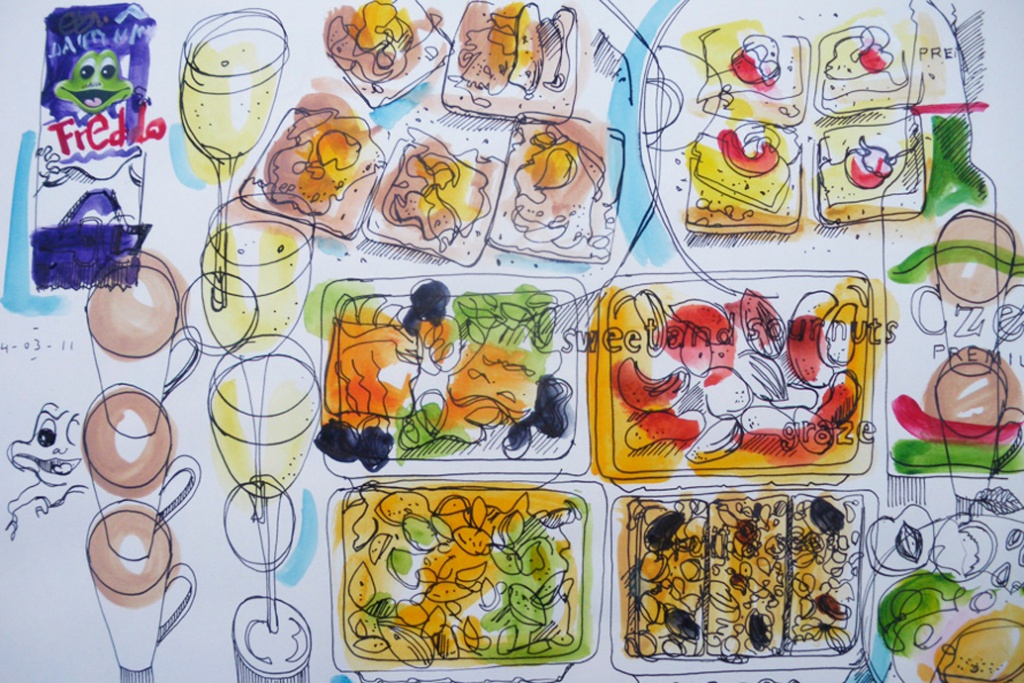 Draw your food | Design Indaba