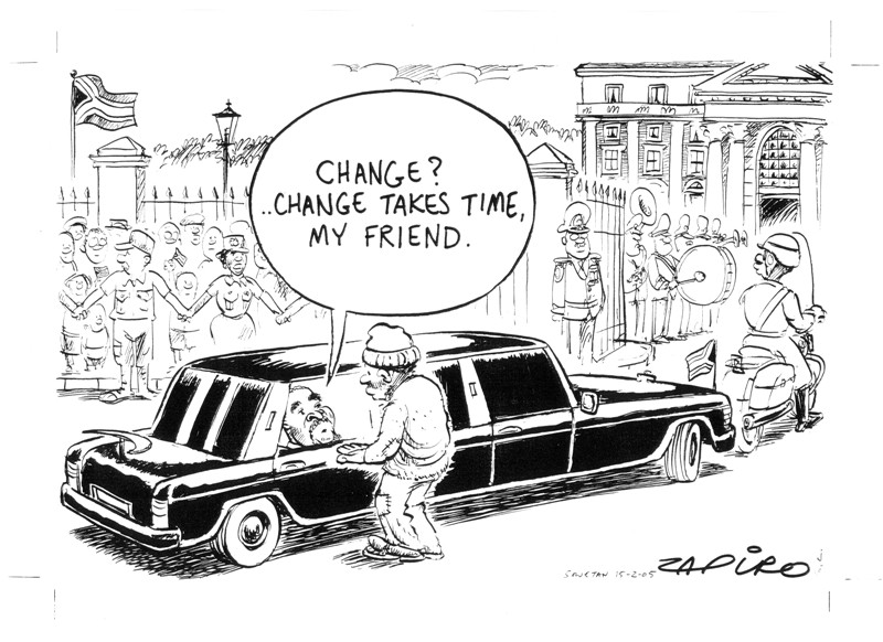 20 years of democracy according to Zapiro | Design Indaba