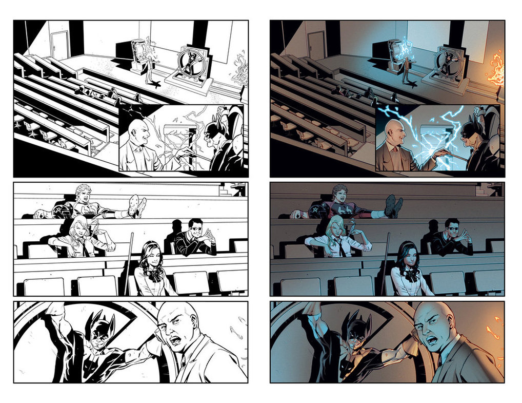 A comic spread | Design Indaba