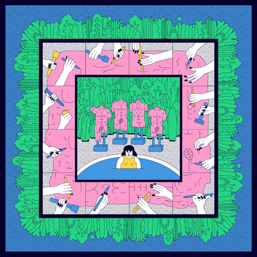 The banal becomes bold in Martina Paukova's illustrations | Design Indaba