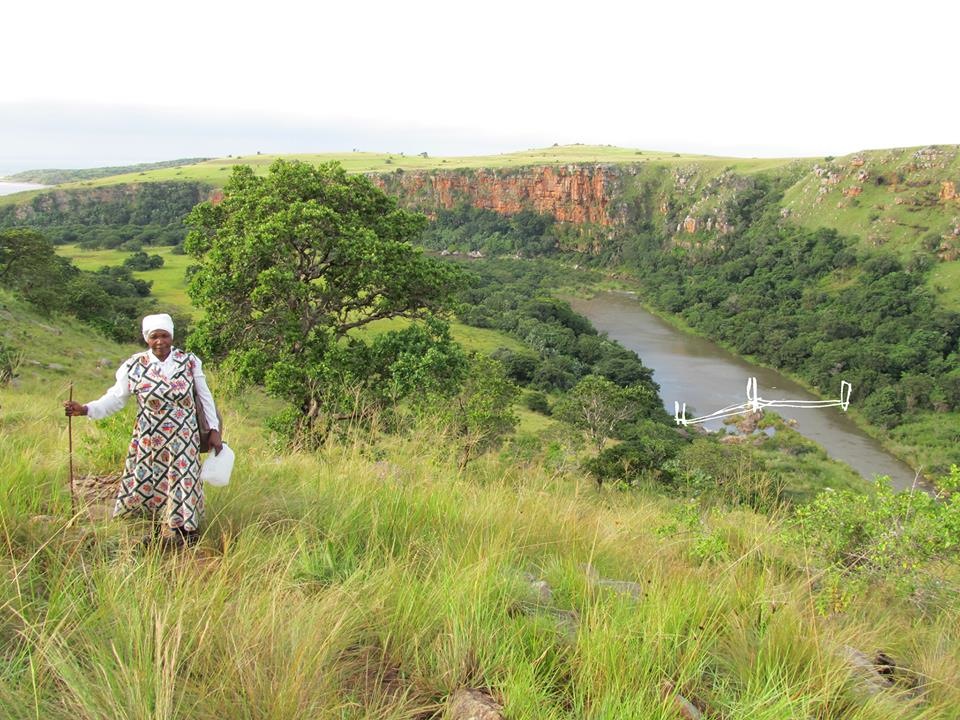 A new bridge across the Mzamba River connects a rural community to ...