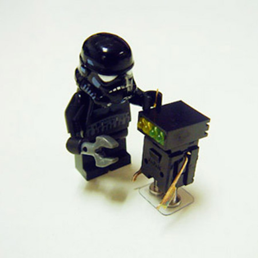 Miniature robots made from waste electronic chips and wires | Design Indaba