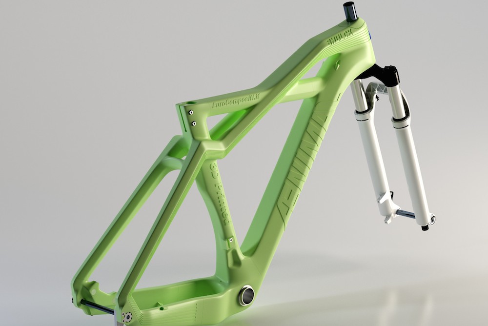 The Bhulk 3D-printed bike frame is made from plants | Design Indaba