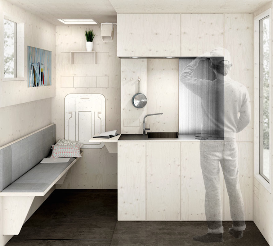 Tiny tram-like houses designed to revive an old shipyard | Design Indaba