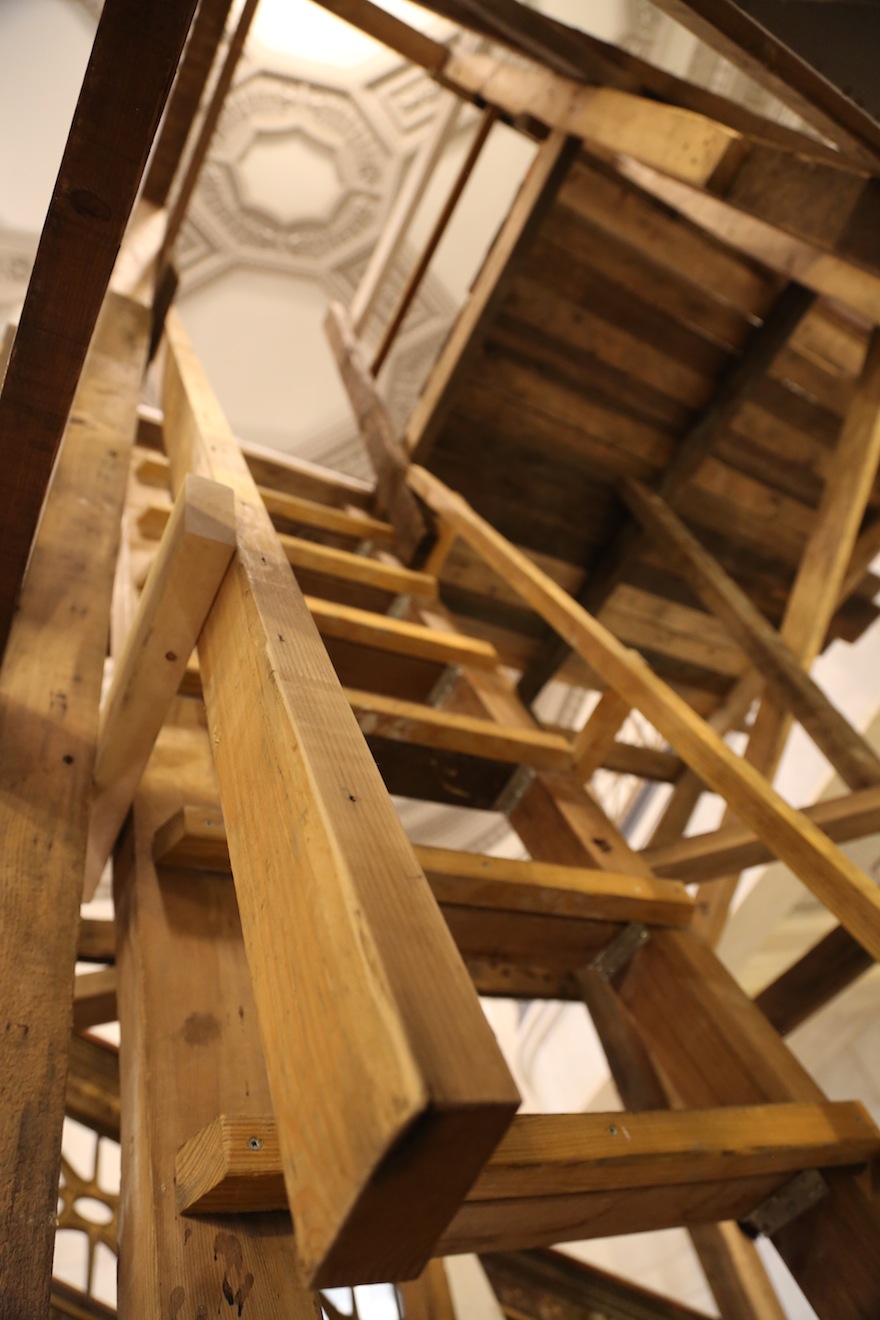 A stage for musical improvisation puts a spotlight on reused building ...