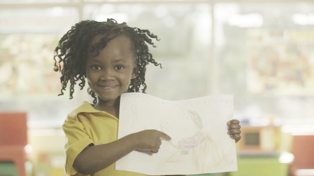 World Hunger Month advert illustrated by 250 children | Design Indaba