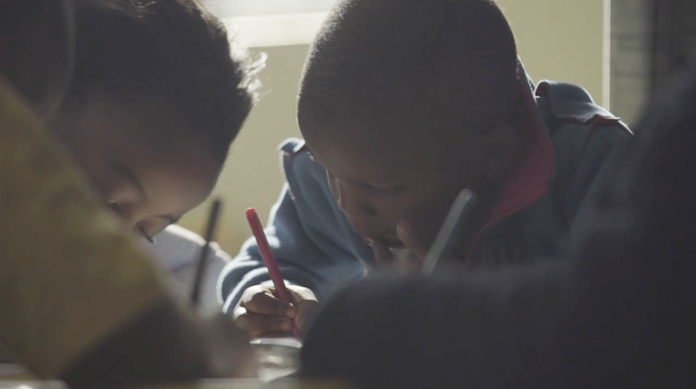 World Hunger Month advert illustrated by 250 children | Design Indaba