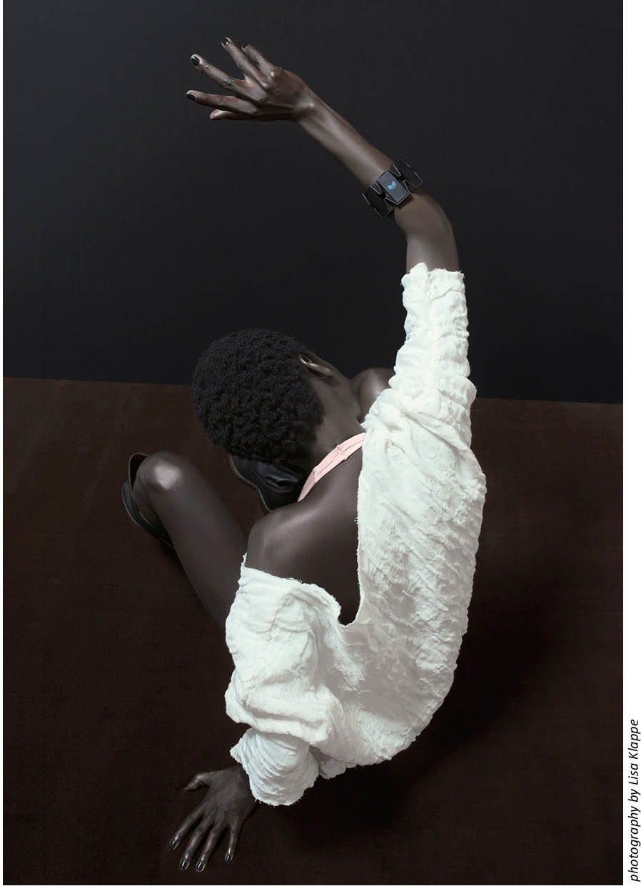 A garment making process that translates bodily movements into clothes ...