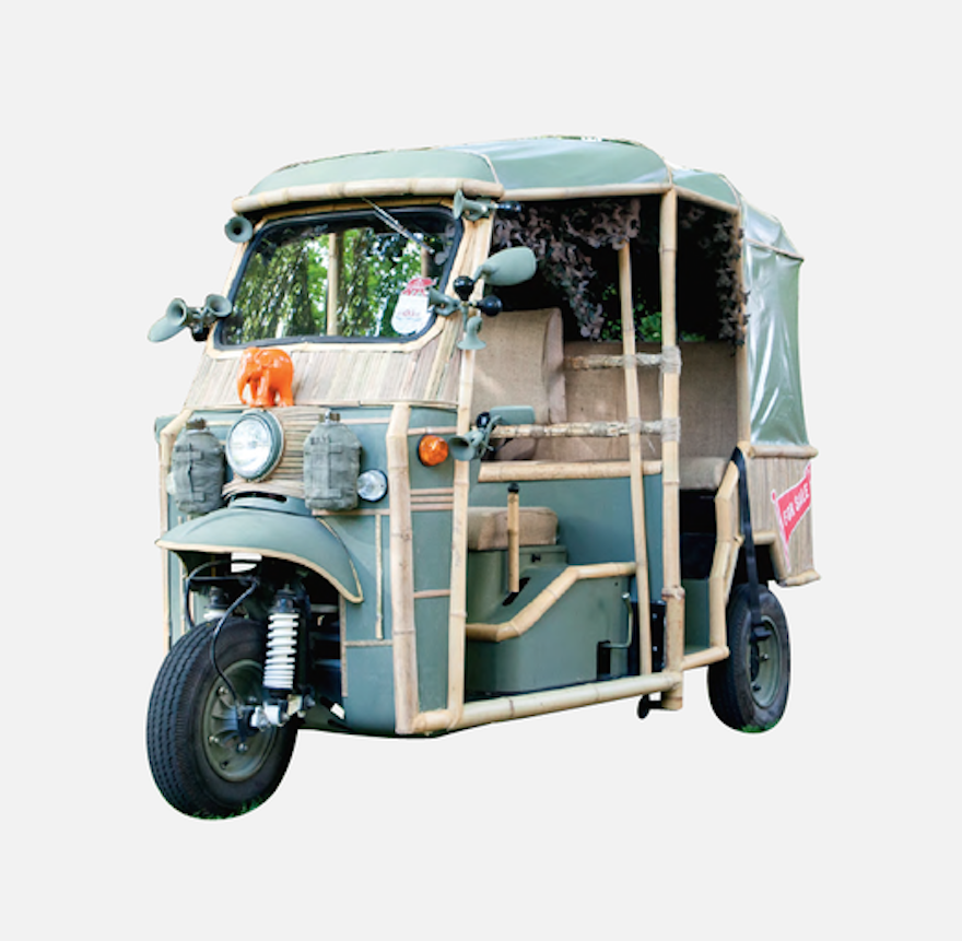 20 tuk-tuks transformed into moving artworks | Design Indaba