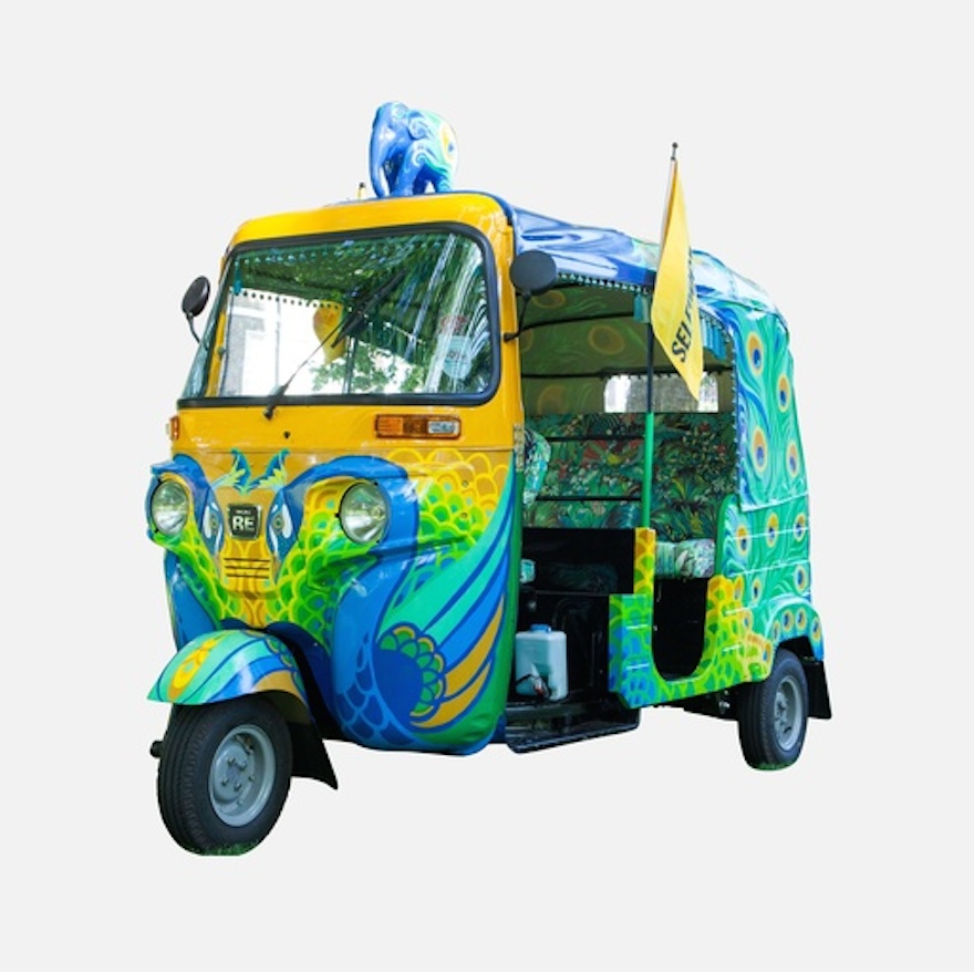 20 tuk-tuks transformed into moving artworks | Design Indaba