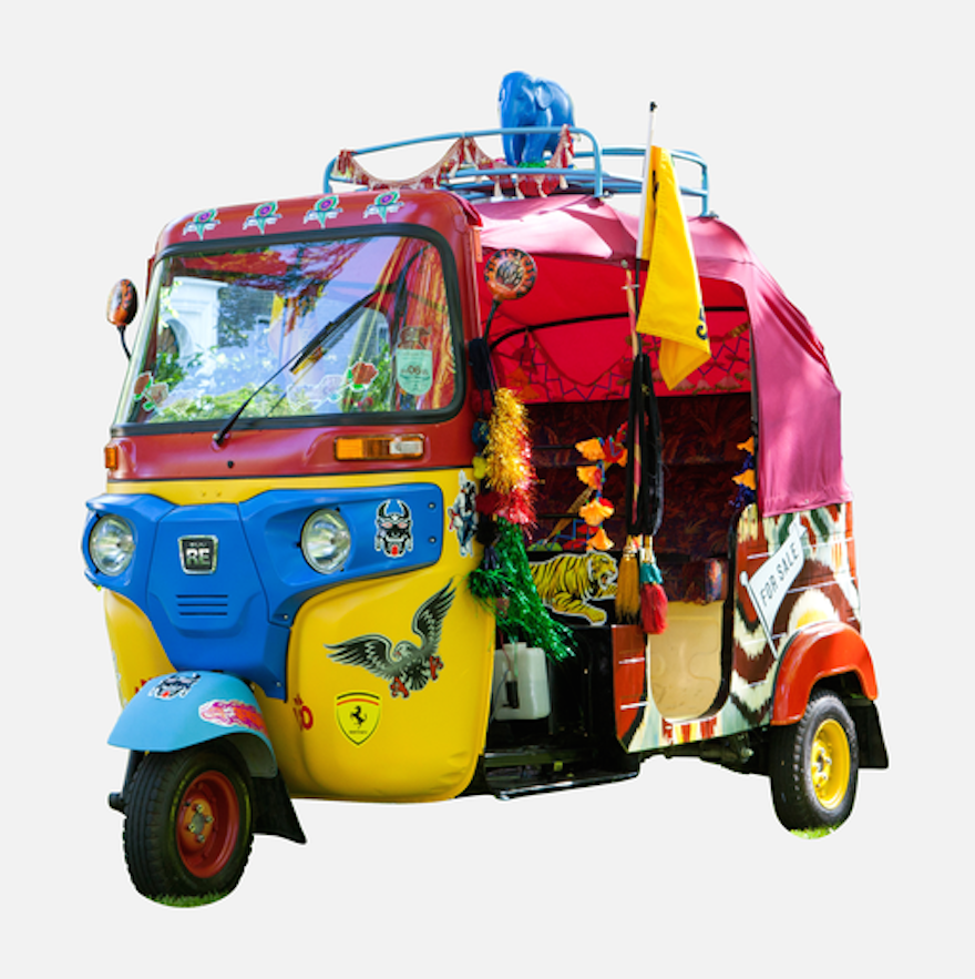 20 tuk-tuks transformed into moving artworks | Design Indaba