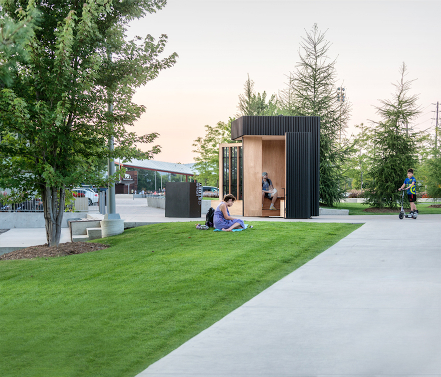 Story Pod is a moveable reading nook for the community | Design Indaba