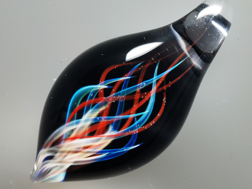 Artist creates tiny galaxies with glass | Design Indaba