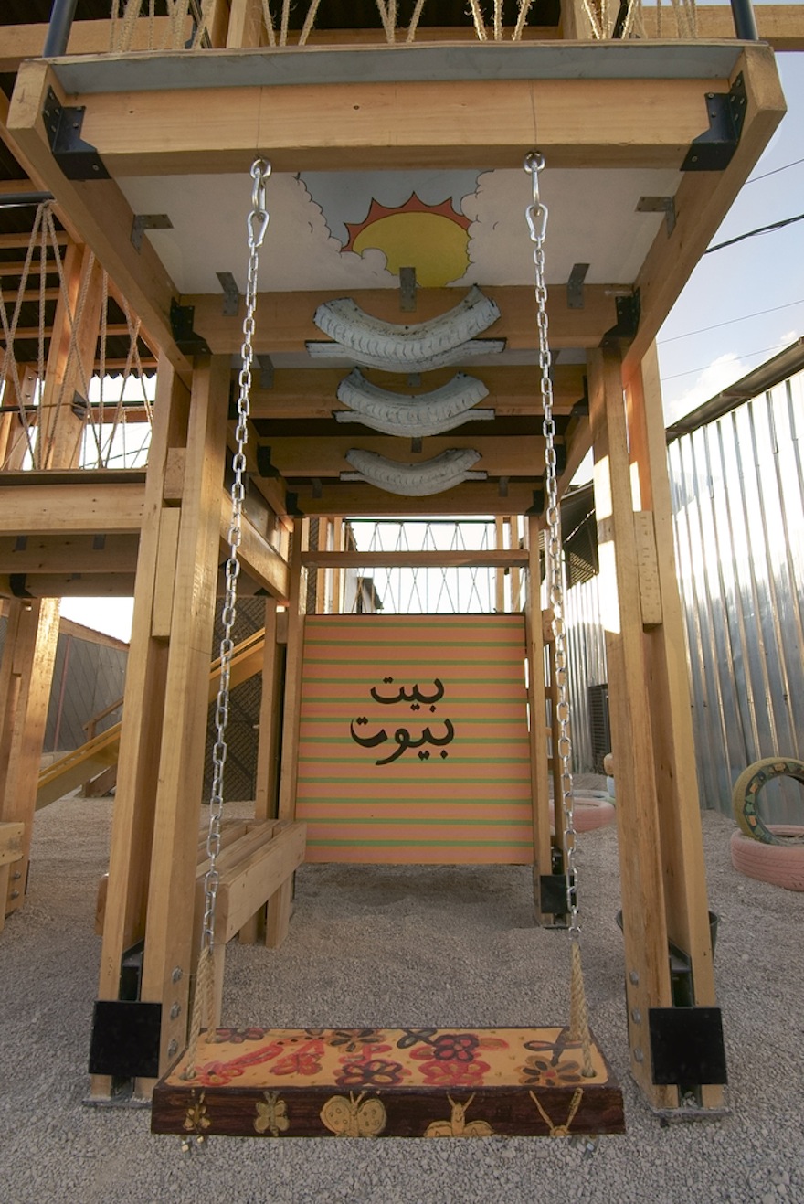 Catalytic Action designed and built a playground for refugee children ...