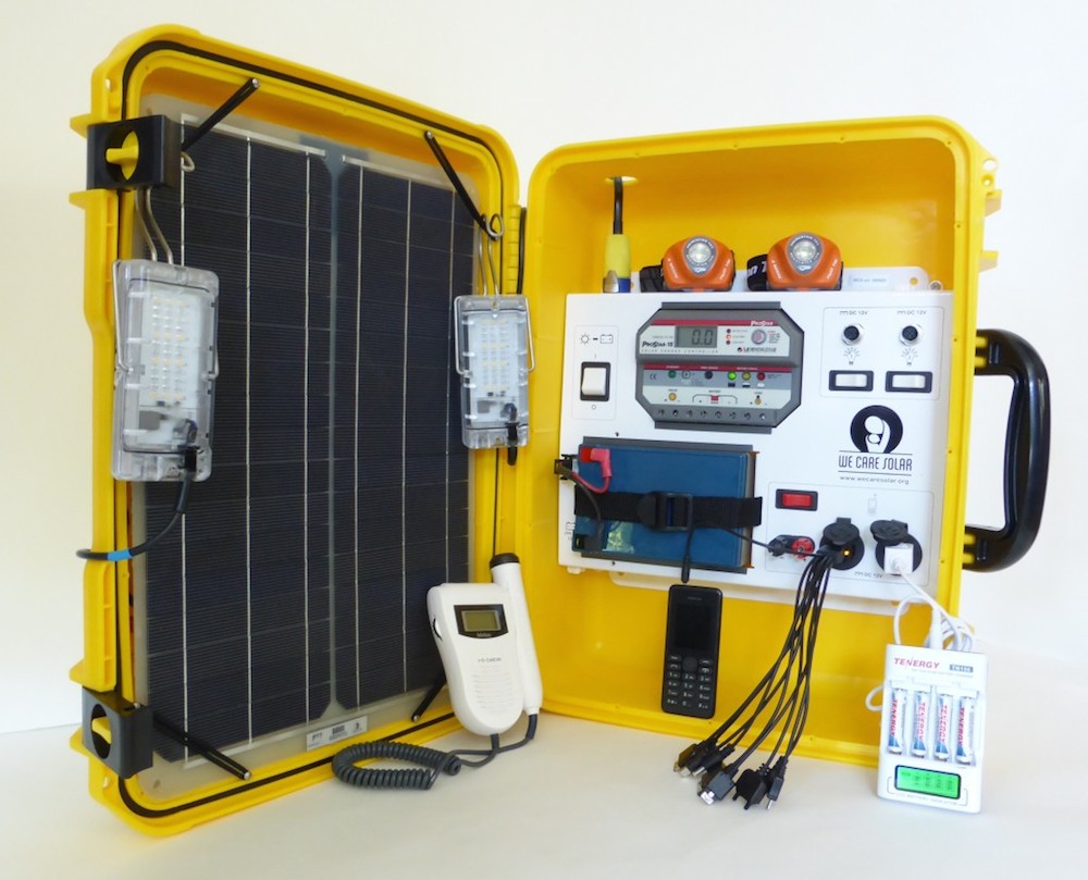 We Care Solar: A suitcase that powers health care in developing nations ...