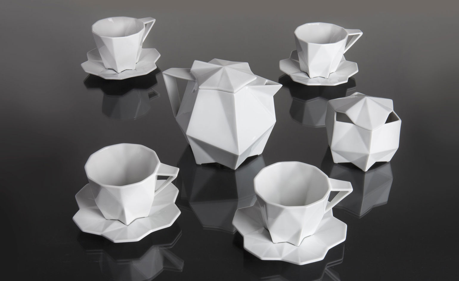 A dinnerware set inspired by the Czech Cubism | Design Indaba