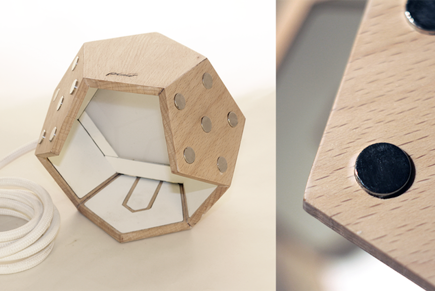 This fully customisable modular lamp fits the user's unique style ... This fully customisable modular lamp fits the user's unique style ...