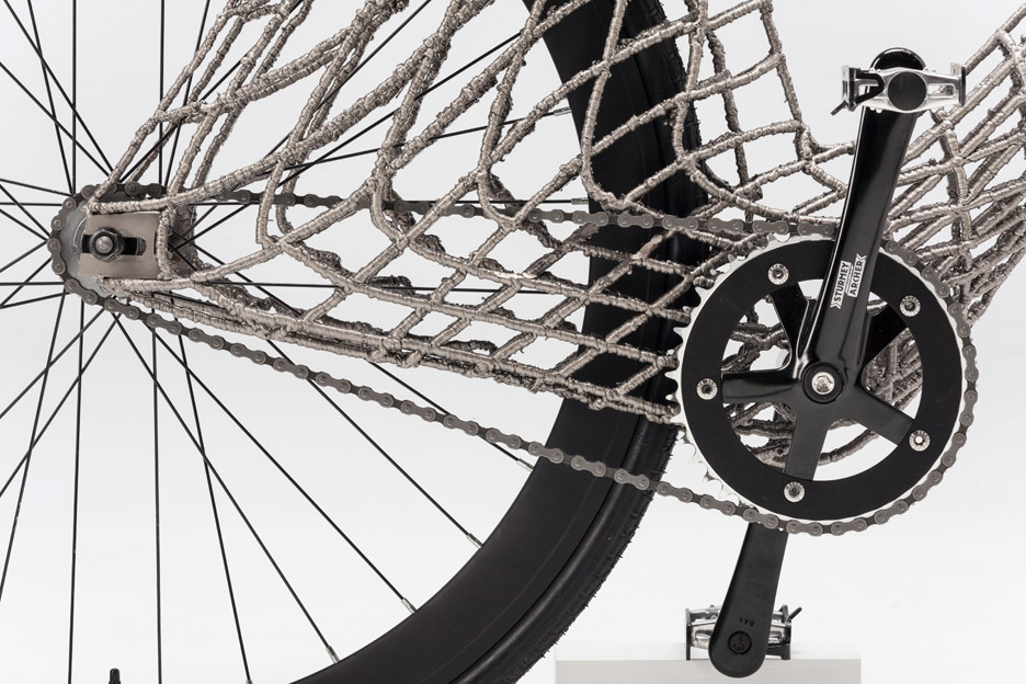 Dutch students 3D print steel frame for Arc Bicycle | Design Indaba
