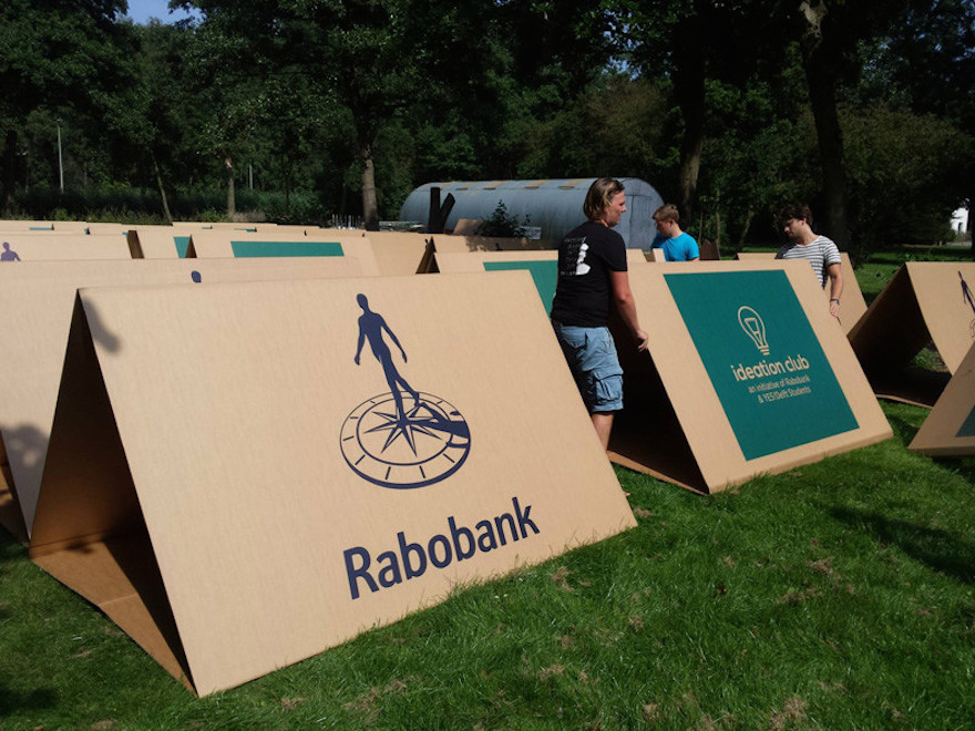 Recyclable tents for music festivals | Design Indaba