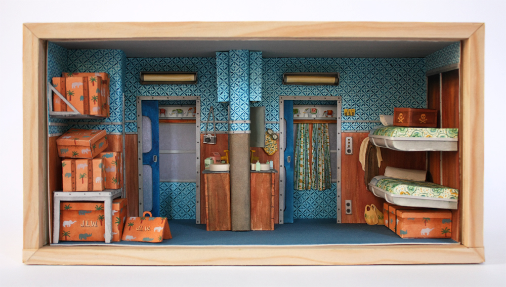 Miniature art scenes inspired by film | Design Indaba