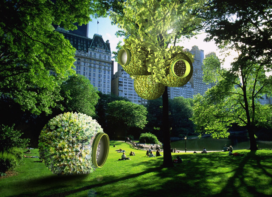 Urban Farm Pod: A plant growing sphere in urban spaces | Design Indaba