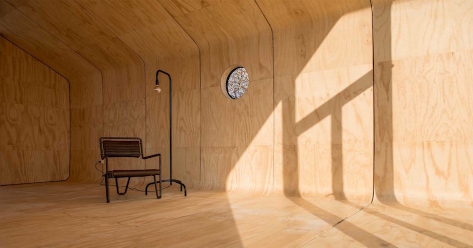 Wikkelhouse: A house made of 24 layers of cardboard | Design Indaba