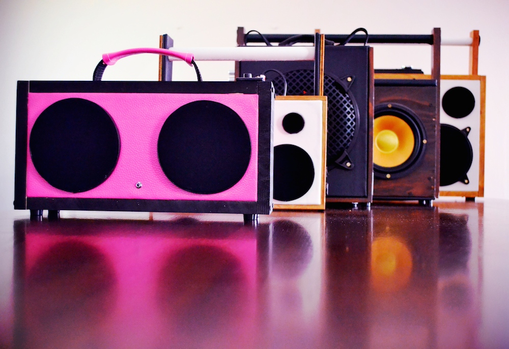 Tshepo Sedumo’s handmade portable boomboxes | Design Indaba