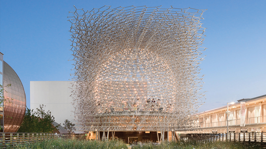 The Hive pavilion replicates the ways bees communicate | Design Indaba