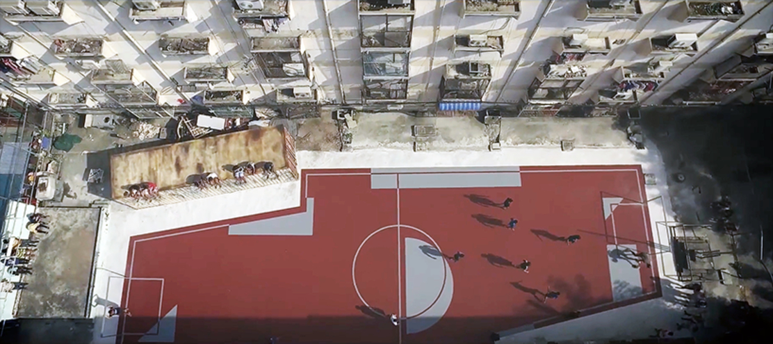 The Unusual Football Field challenges the boundaries of existing areas ...