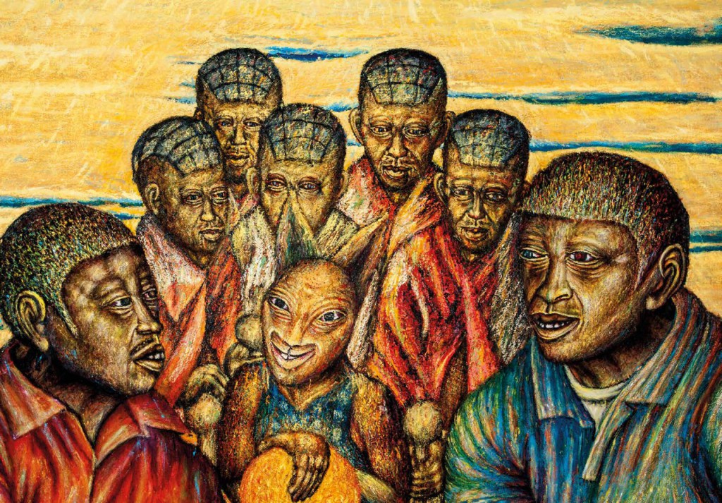 Helen Sebidi explores her ancestry & matriarchal strength through art ...