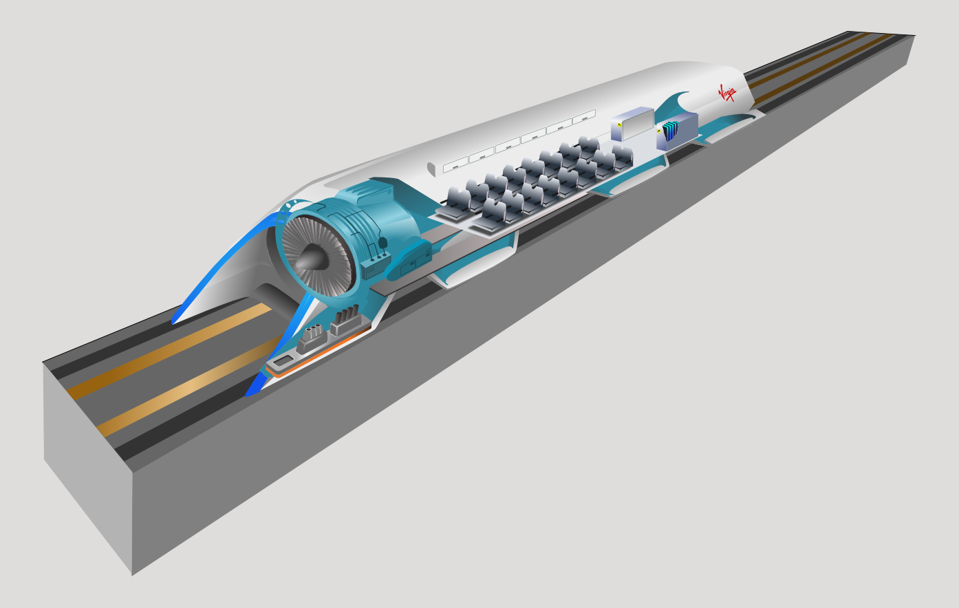 Hyperloop concept could be the railway transport of tomorrow | Design ...