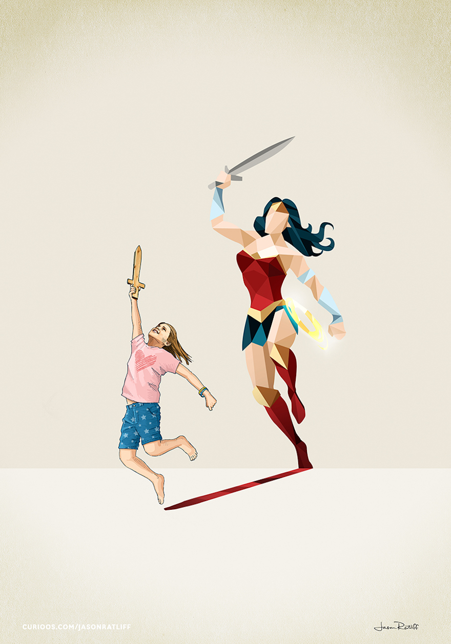 These superhero illustrations appeal to children from every walk of ...