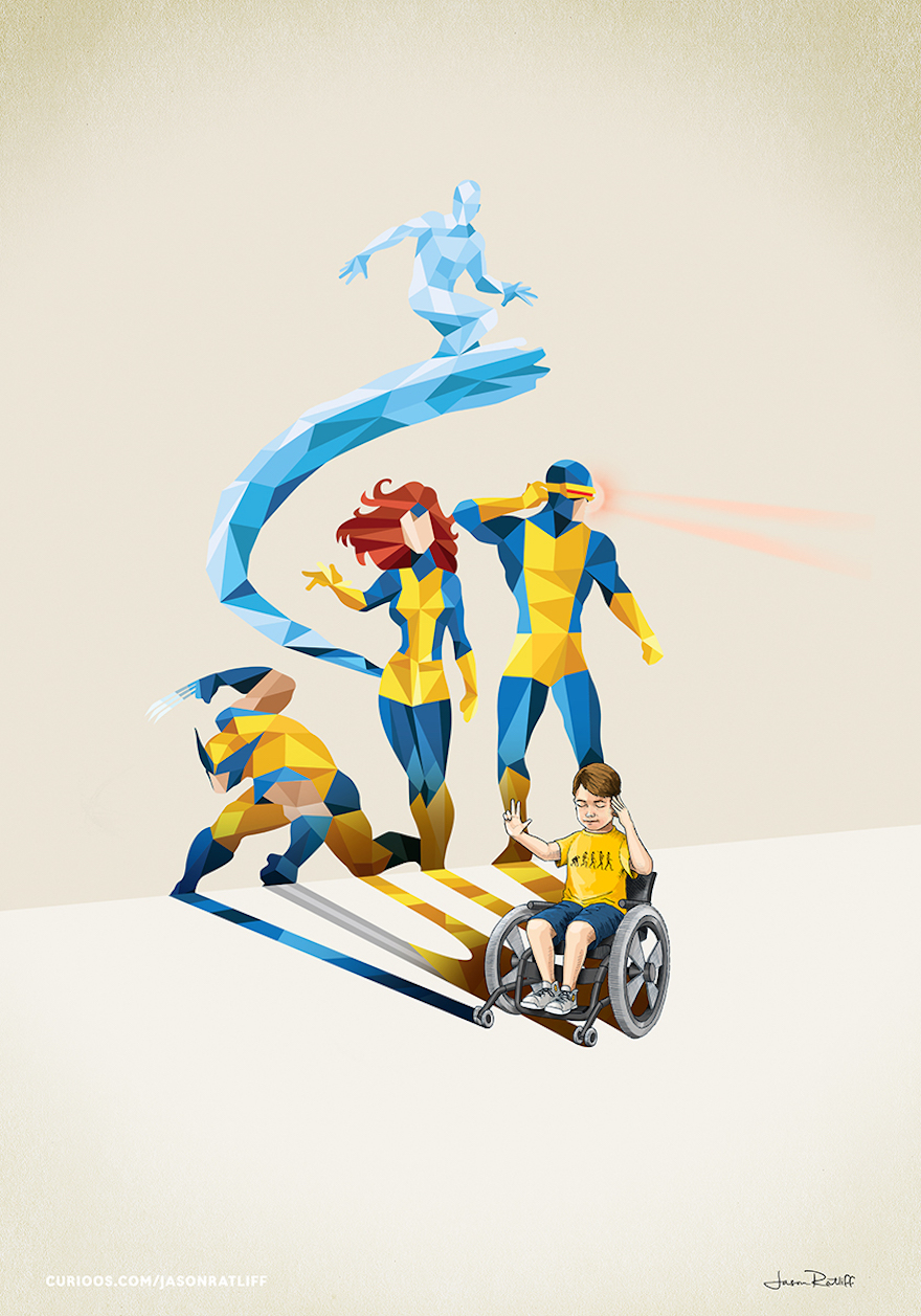 These superhero illustrations appeal to children from every walk of ...