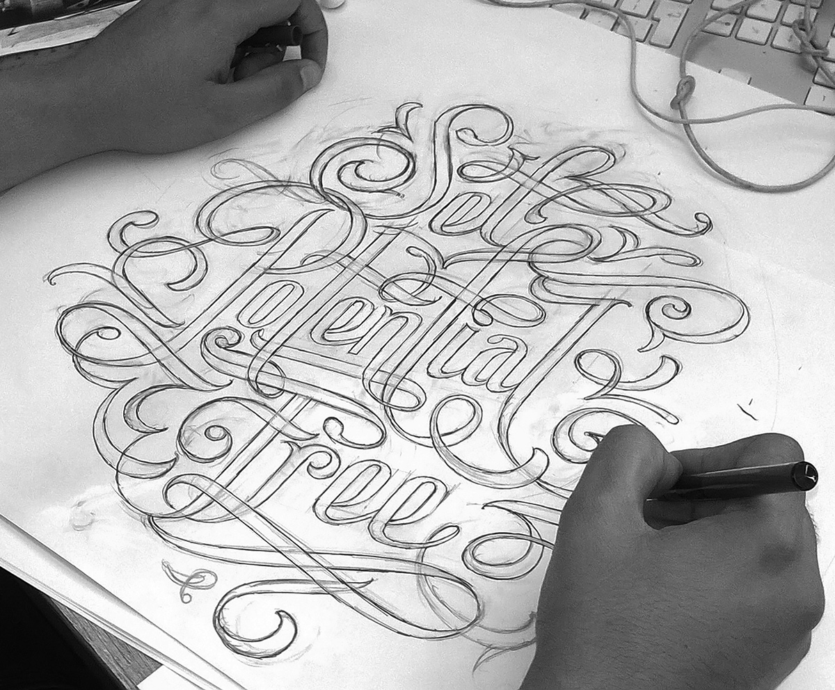 Typographer Keith Vlahakis on his signature lettering style | Design Indaba