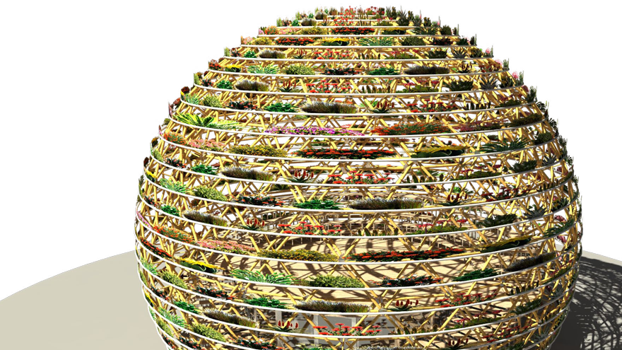 Peter Veenstra unveils Dome of Plants project for Cape Town | Design Indaba