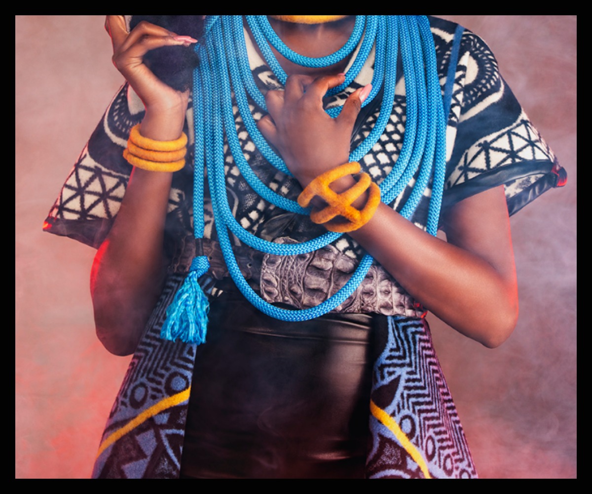 Leading local fashion designer Thabo Makhetha takes her blanket ...