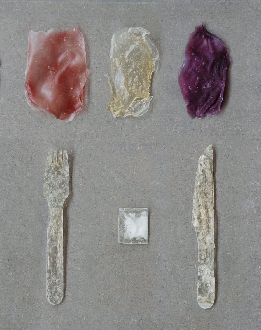 An alternative to disposable plastic made with potatoes | Design Indaba