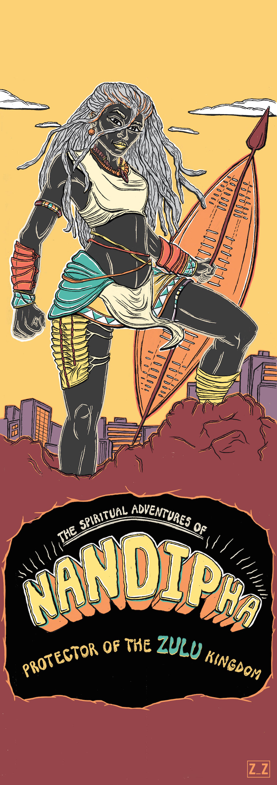 Zinhle Zulu’s graphic novel is the story of Nandipha, the protector of ...