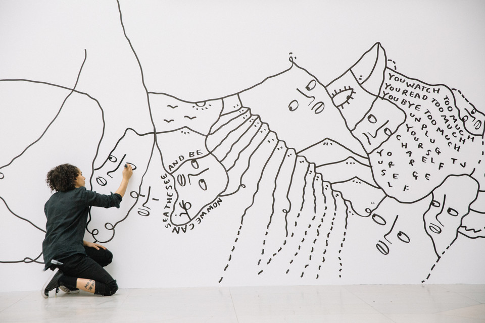 Exploring Shantell Martin’s unique interactive illustrations | Design ...
