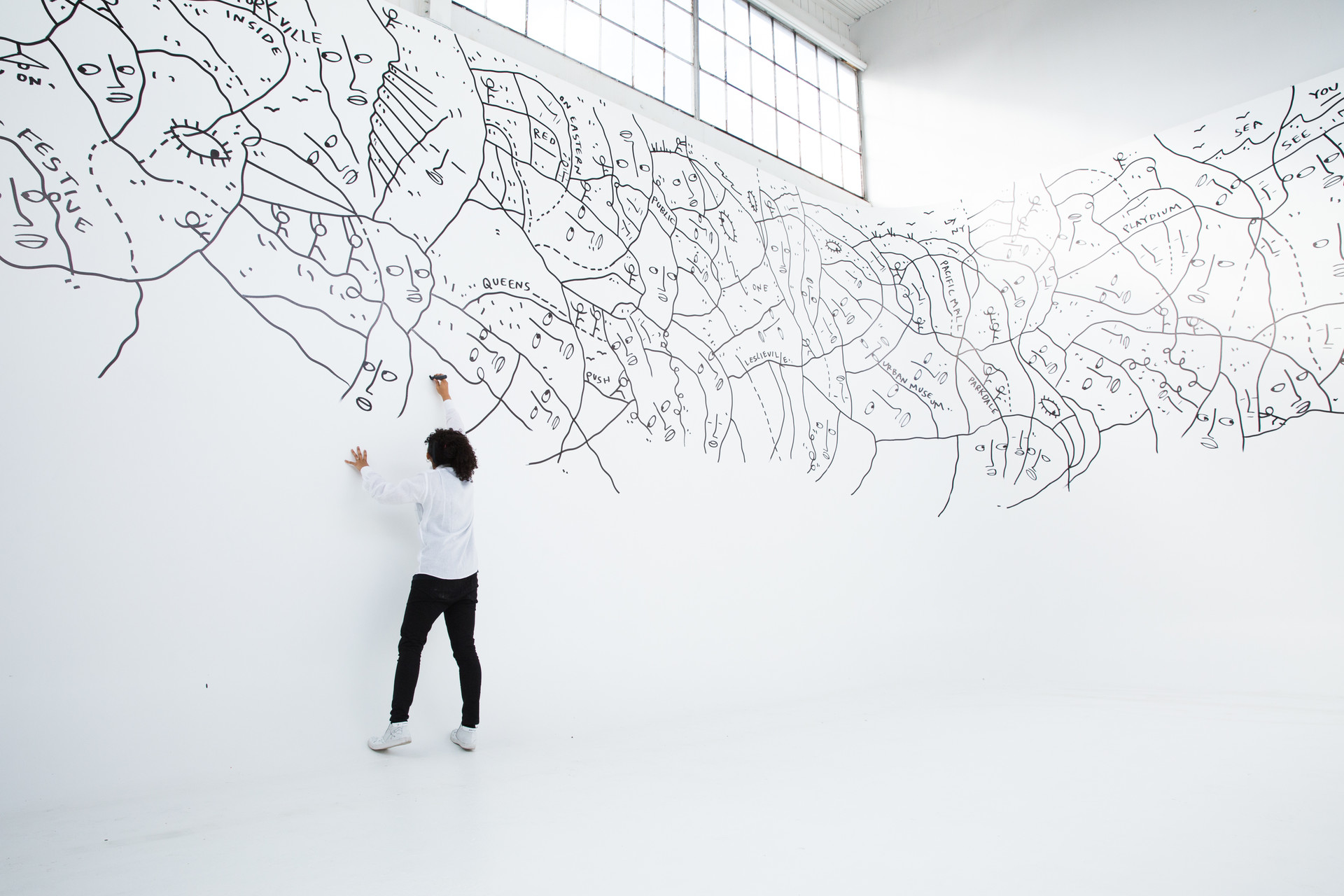 Exploring Shantell Martin’s unique interactive illustrations | Design ...