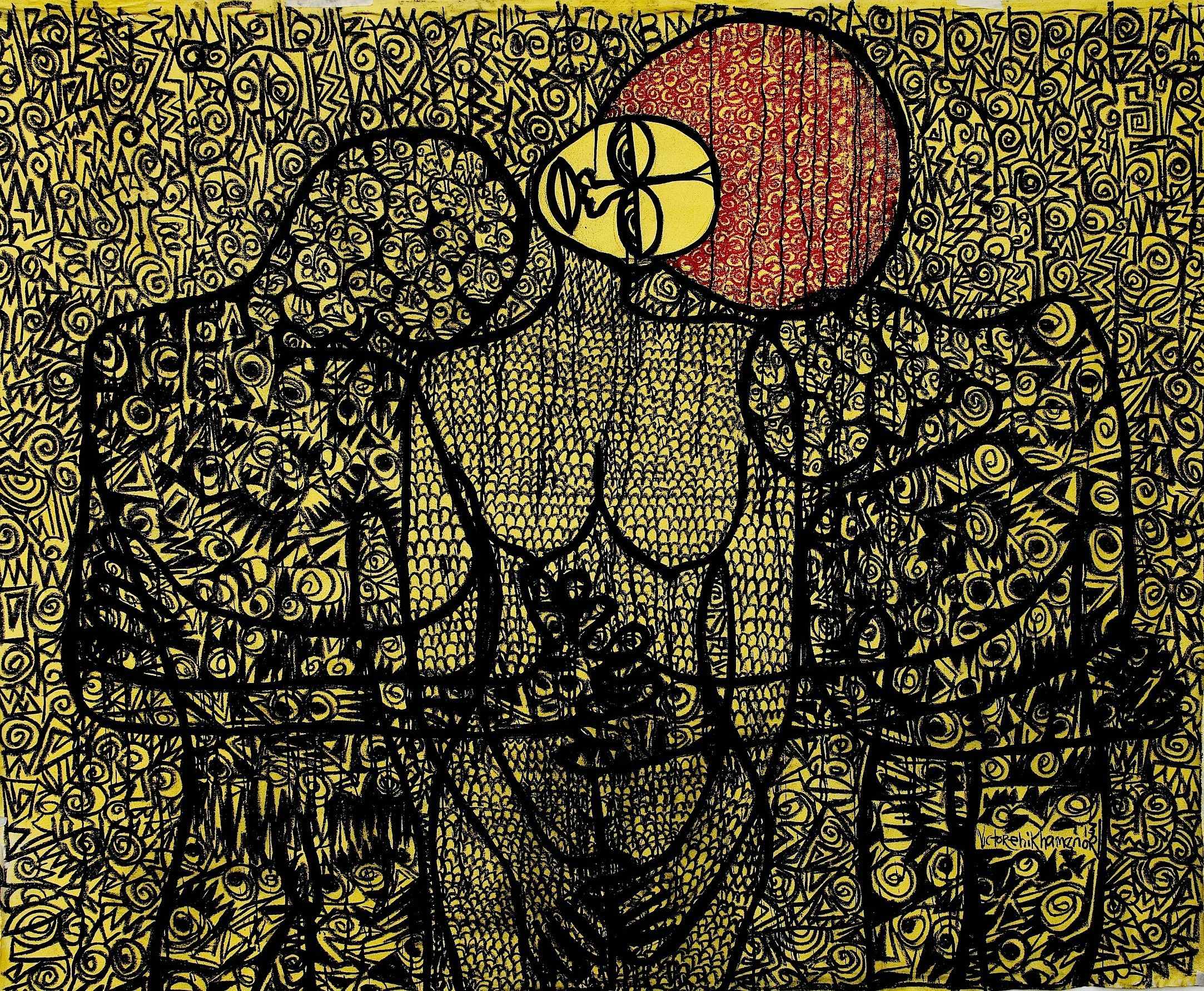 Nigerian artist Victor Ehikhamenor explores the responsibility of the ...