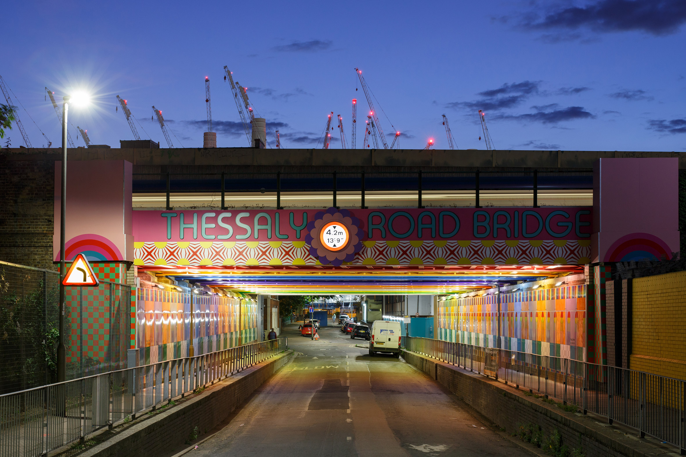 London street gets the Yinka Ilori happy treatment | Design Indaba