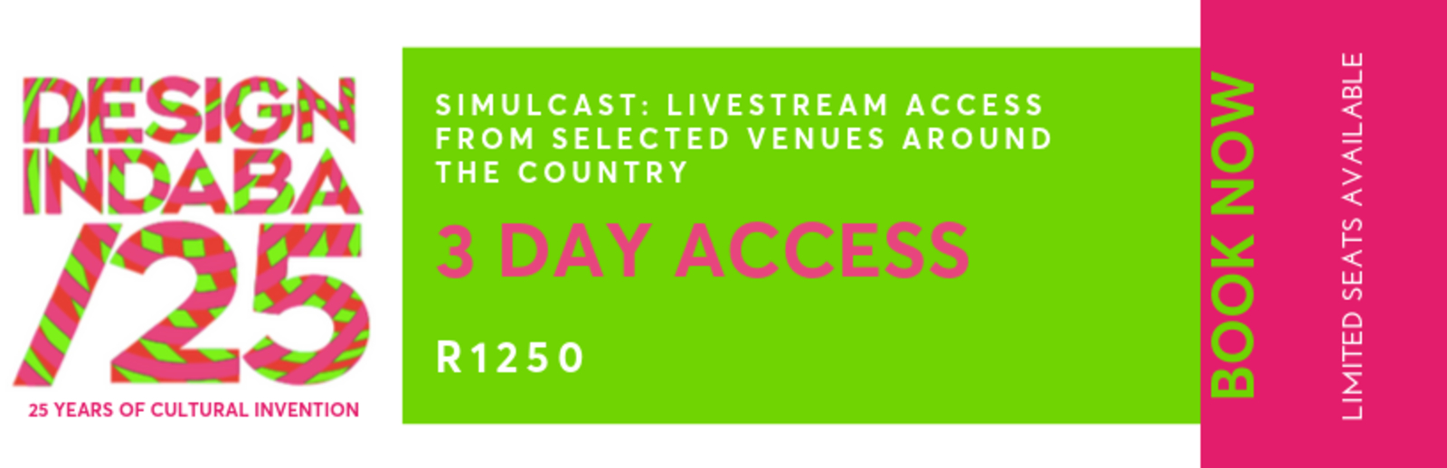 Celebrate 25 years of Design Indaba with us | Design Indaba