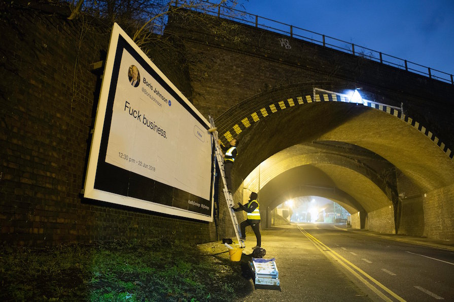 Designing disobedience| Led By Donkeys brings a satirical kick to # ...