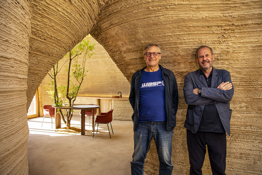 A Home 3D-Printed Out of Earth? Mario Cucinella Architects Teams Up ...