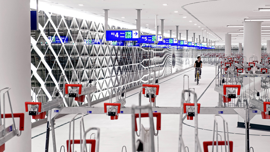 Bicycle parking garage scoops major design award | Design Indaba