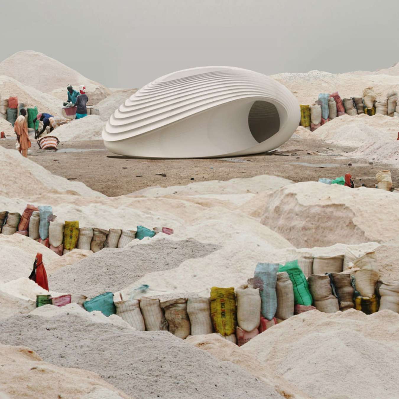 Printed pavilion | Design Indaba